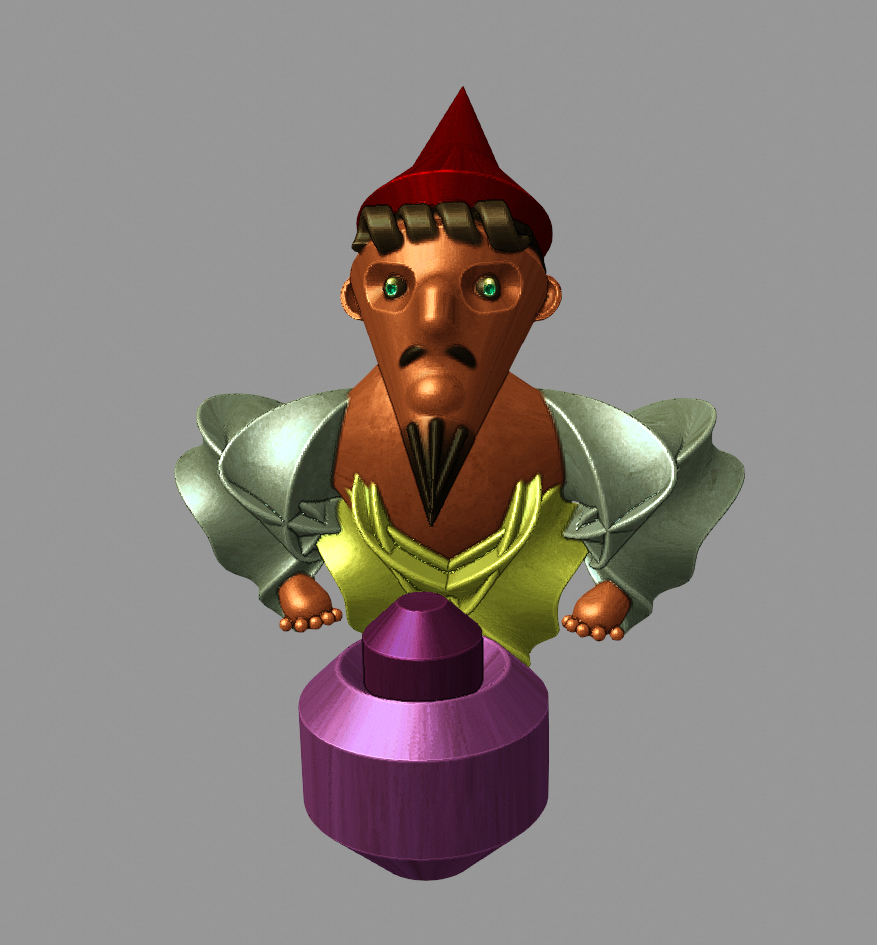 Character Ali Baba – Hobbyist Voxel Art Designer