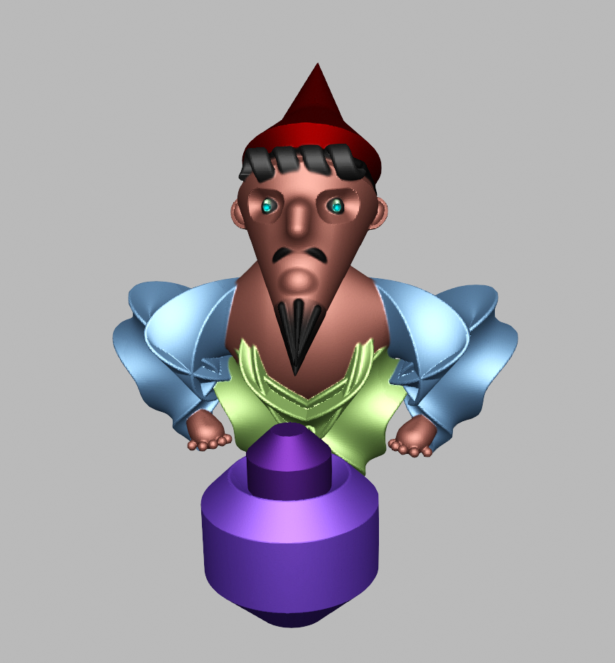 Character Ali Baba – Hobbyist Voxel Art Designer