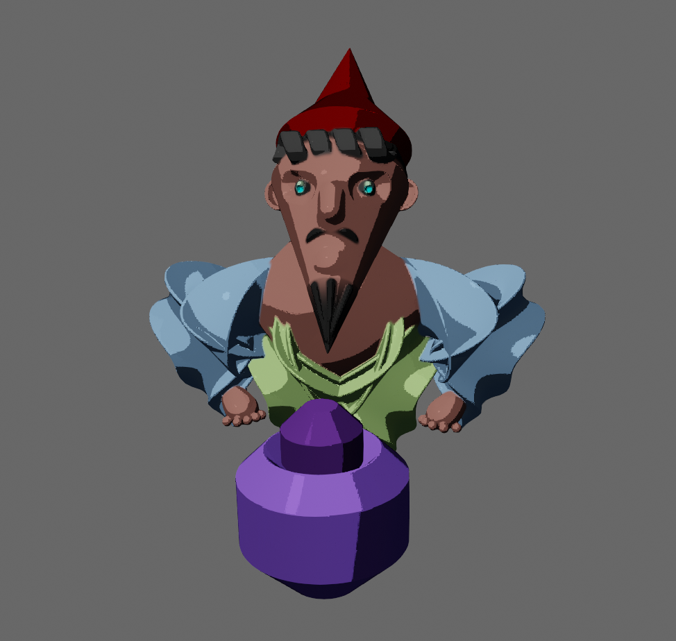 Character Ali Baba – Hobbyist Voxel Art Designer